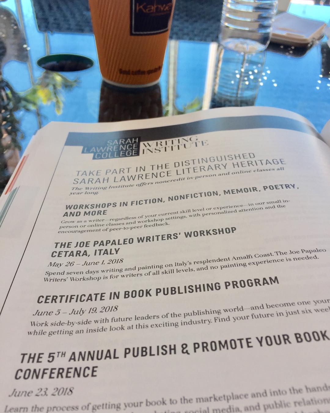 The Writing Institute at Sarah Lawrence College | Sarah Lawrence College